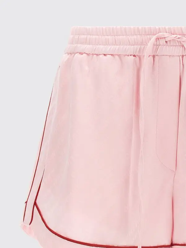 Off-White Viscose Blend Sport Shorts