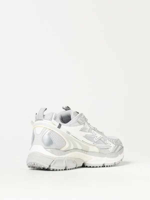 Off-White Lace-up Sneakers - Grey