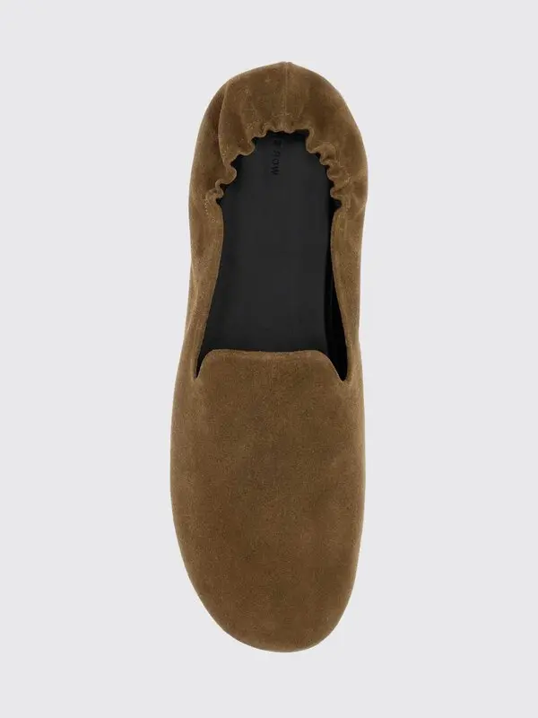 THE ROW Casa Suede Loafers With Elasticated Heel