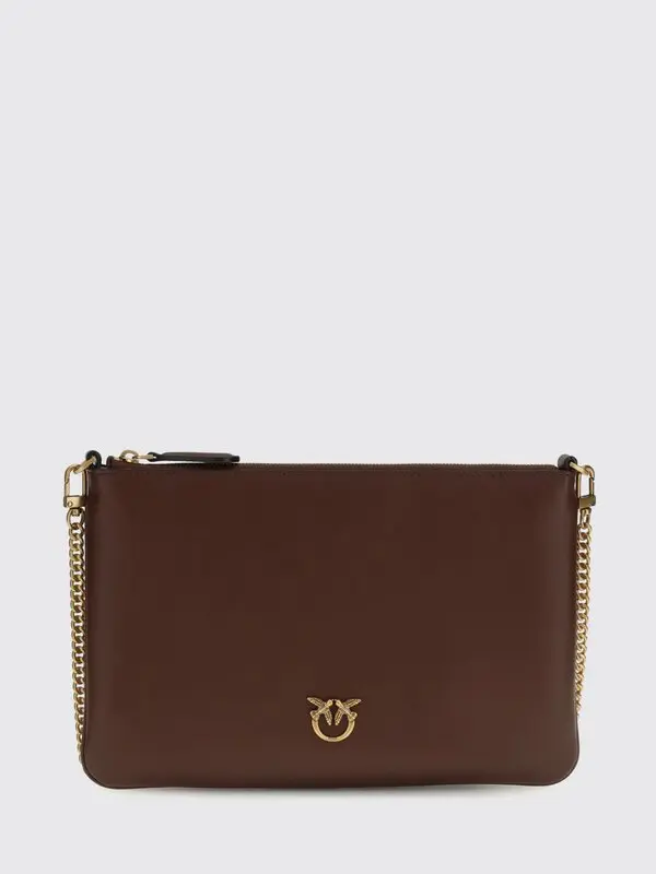 Pinko Embellished Clutch - Wine