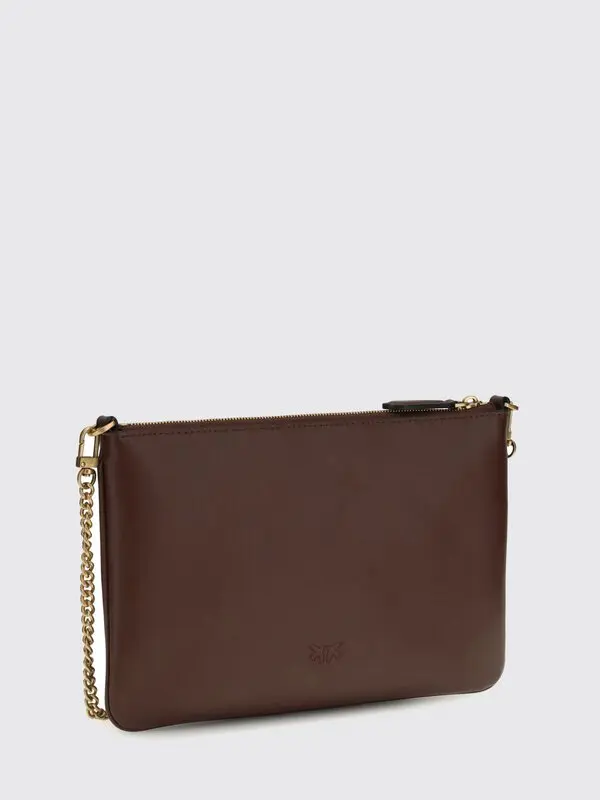 Pinko Embellished Clutch - Wine