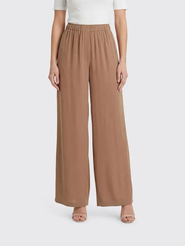 Federica Tosi Crêpe Palazzo Trousers - Brown