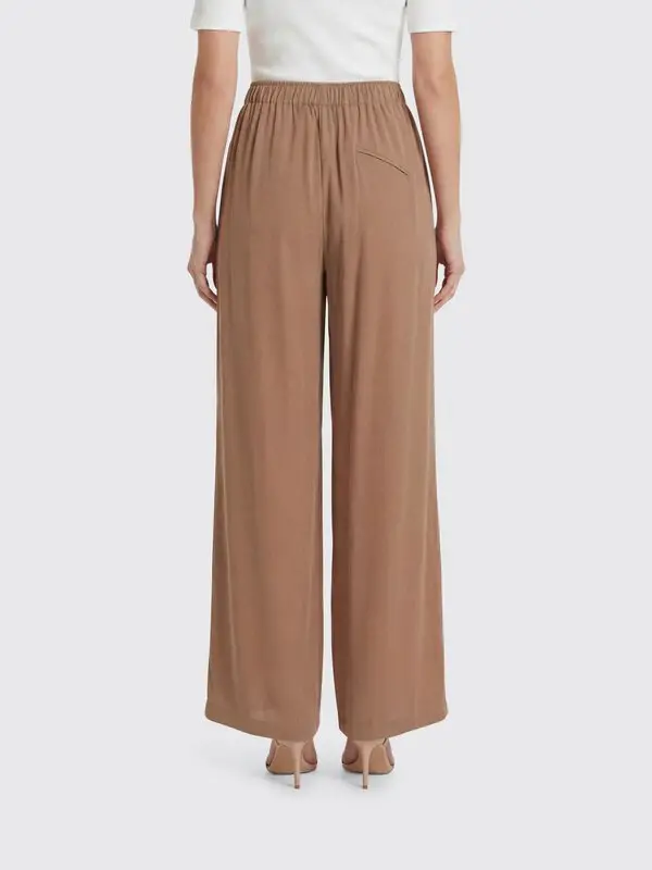 Federica Tosi Crêpe Palazzo Trousers - Brown