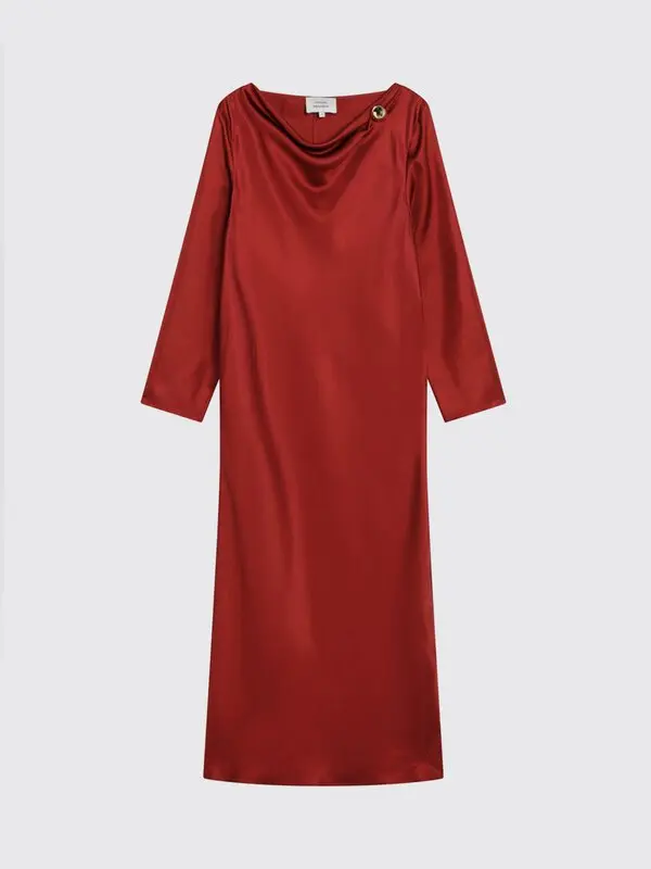 Loulou De Saison Silk Midi Dress