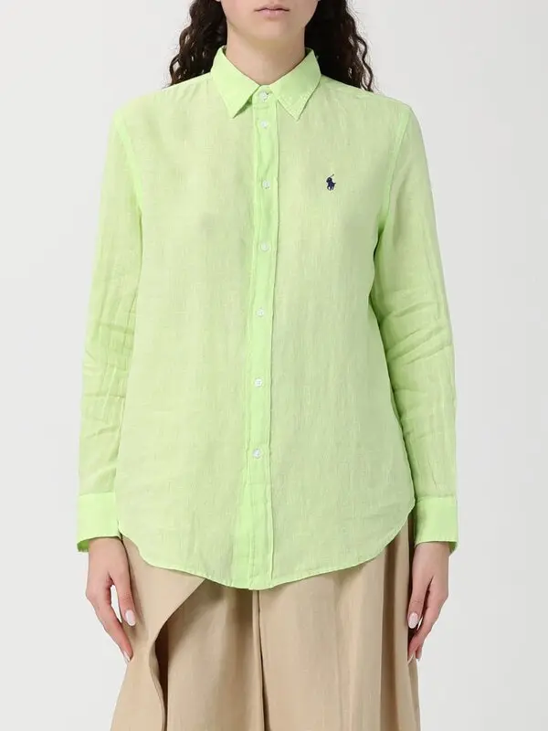 Polo Ralph Lauren Classic Fit Button-up Shirt - Lemon