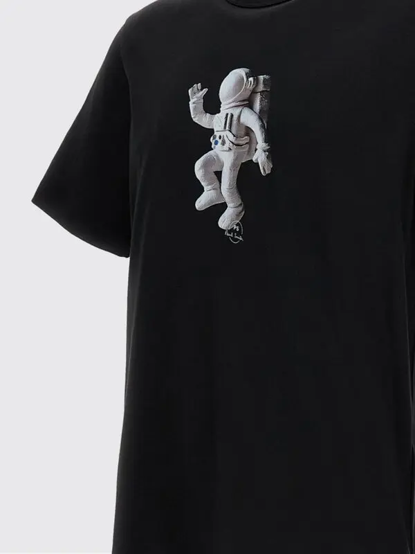 Paul Smith Printed Cotton T-shirt - Black