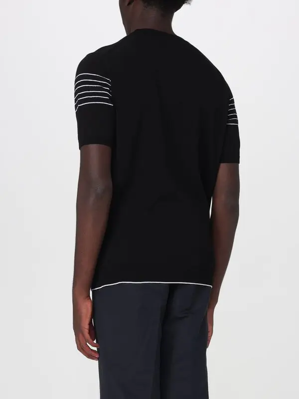 ROBERTO COLLINA Short Sleeve Crewneck Jumper