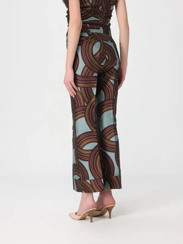 La DoubleJ Hendrix Jacquard Cropped Trousers