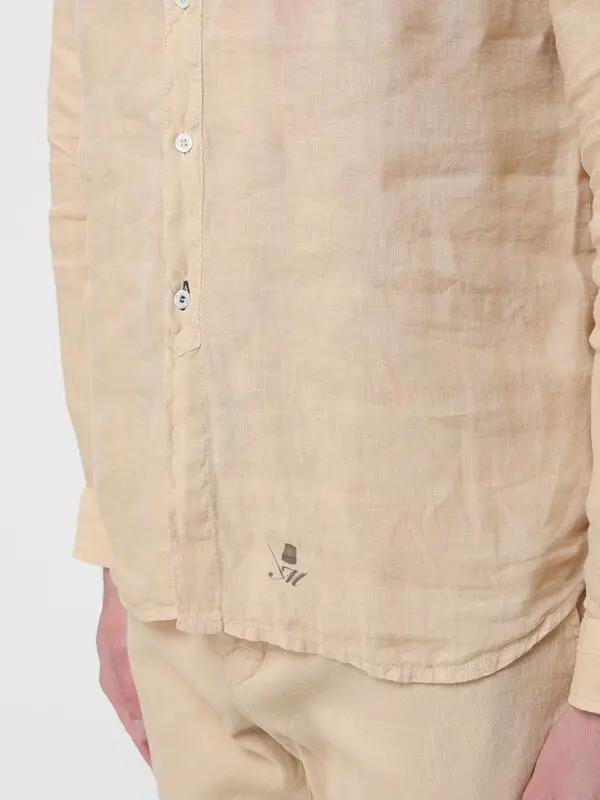 MASON'S Casual Linen Shirt - Beige