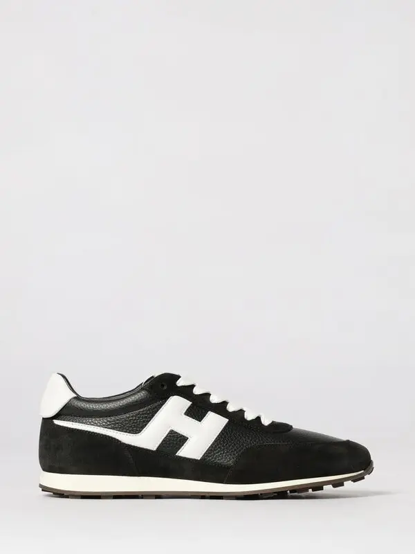 Hogan H699 Leather Sneakers - Black