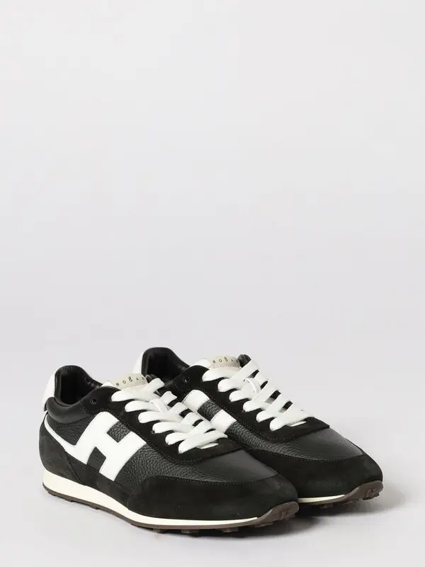 Hogan H699 Leather Sneakers - Black