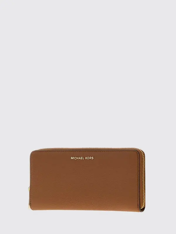 Michael Kors Zip Around Wallet - Brown