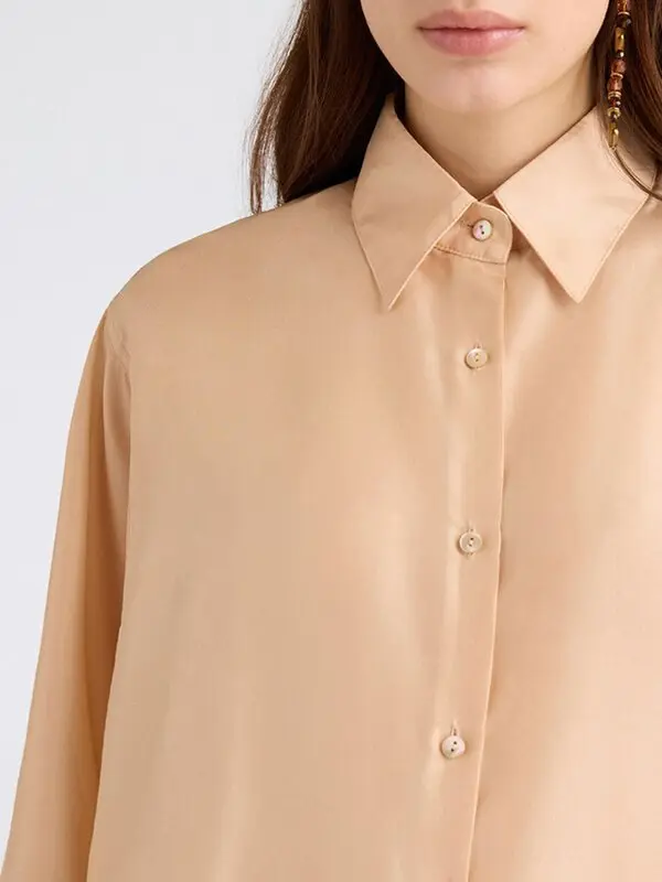 Momoni Classic Silk Shirt