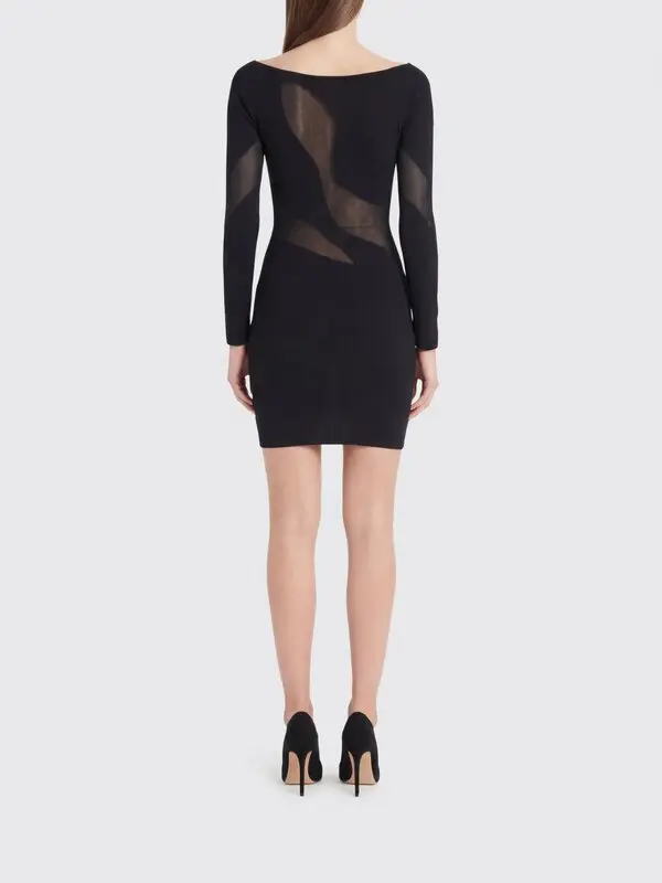 Federica Tosi Jersey Mini Dress - Black