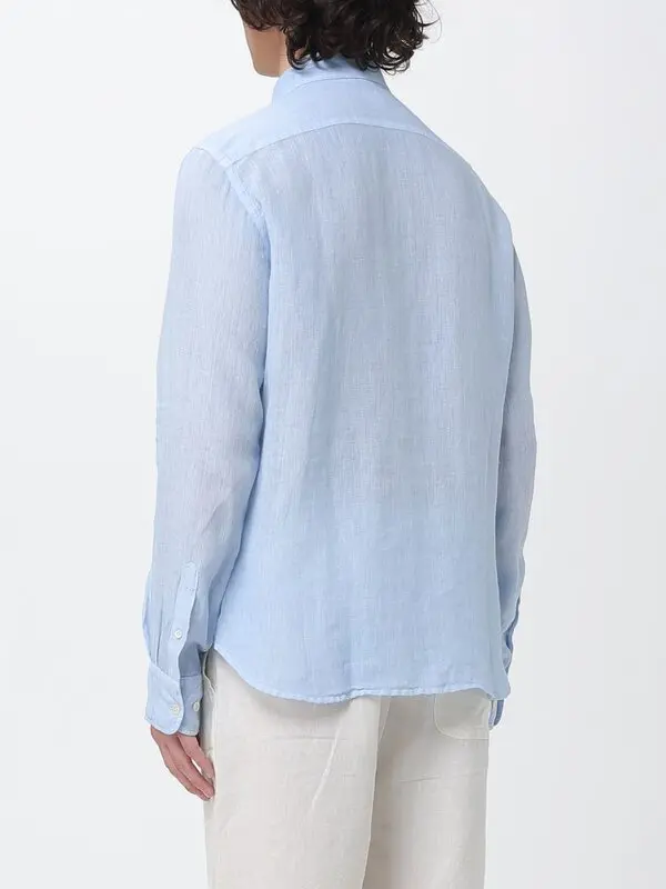 120% Lino Linen Shirt - Blue