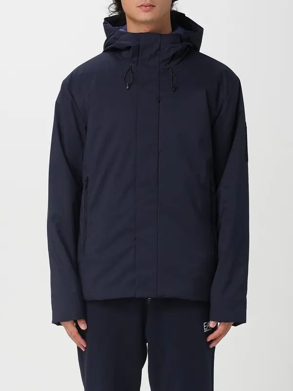 EA7 Hooded Jacket - Blue