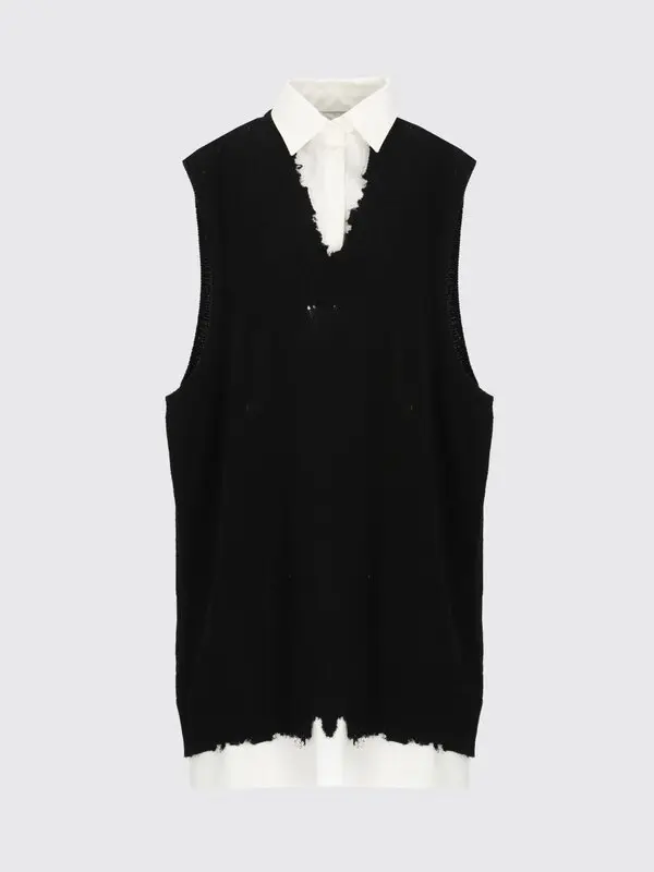 MAISON MARGIELA Cotton Distressed Shirtdress