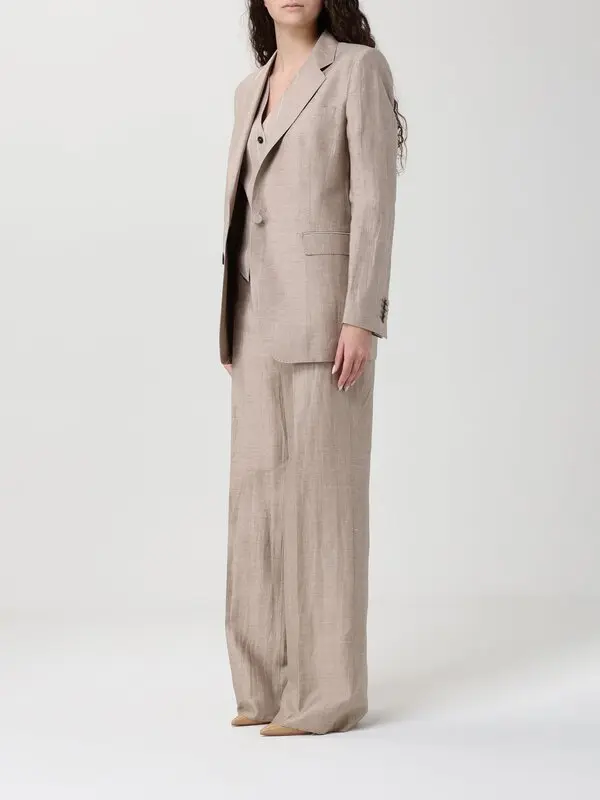 Tagliatore Single-breasted Linen Blend Suit