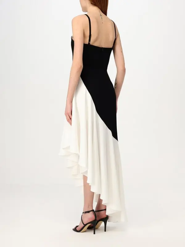 Karl Lagerfeld Asymmetrical Draped Dress