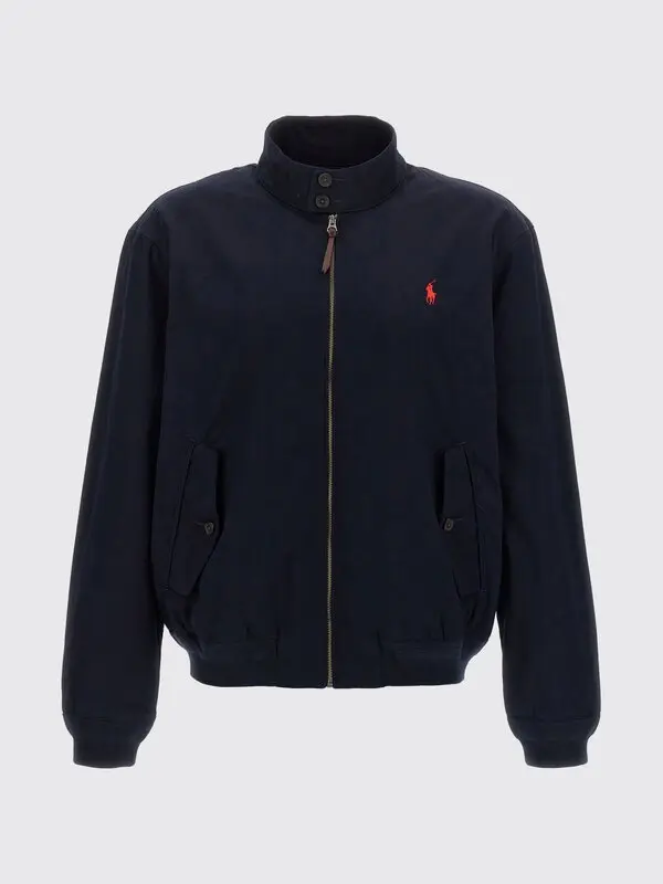 Polo Ralph Lauren Cotton Bomber Jacket With Logo