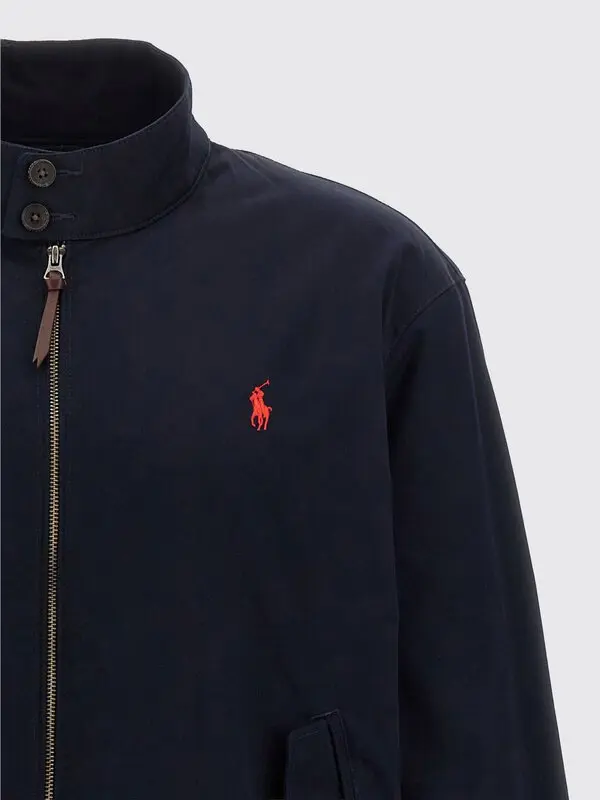 Polo Ralph Lauren Cotton Bomber Jacket With Logo