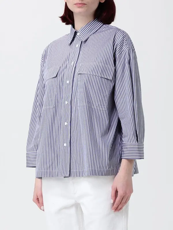 Brunello Cucinelli Striped Cotton Shirt