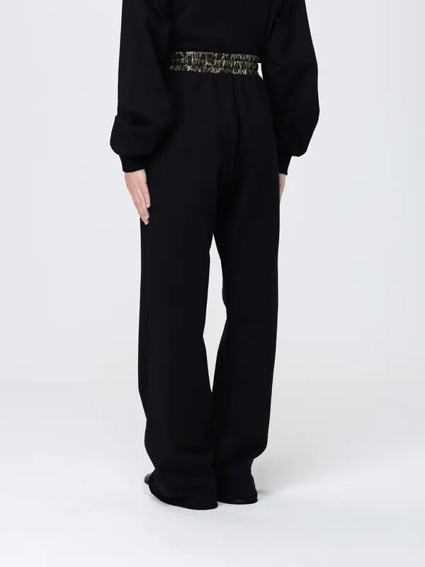 Just Cavalli Wide Leg Trousers With Drawstring Waist