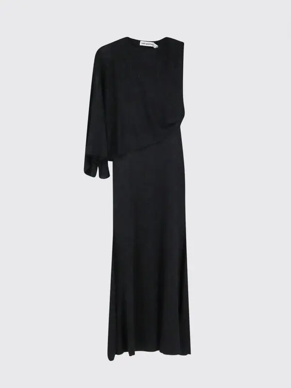 SELF-PORTRAIT One-shoulder Asymmetrical Jersey Midi Dress