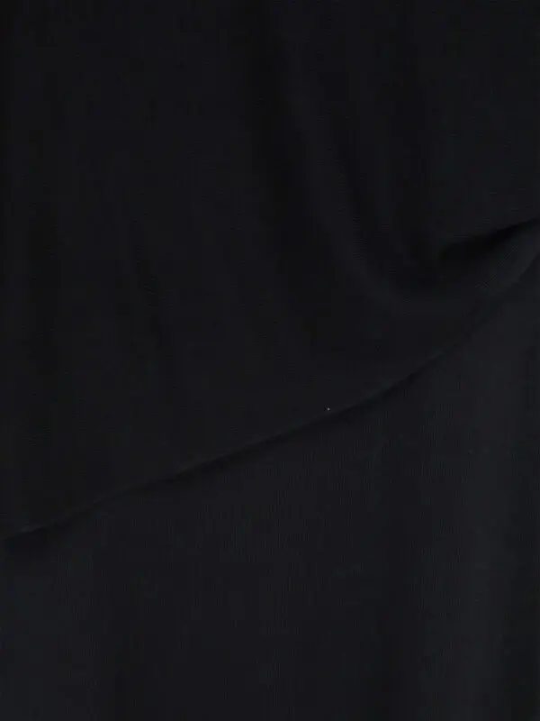 SELF-PORTRAIT One-shoulder Asymmetrical Jersey Midi Dress