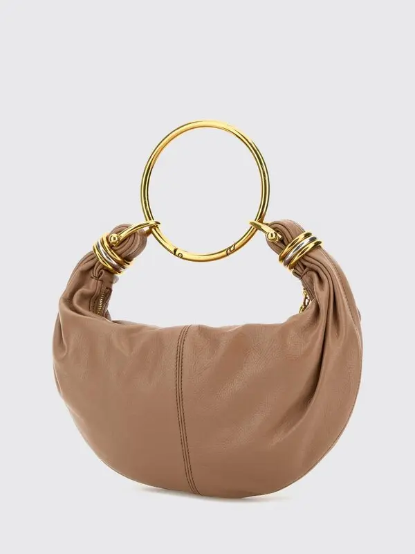 Chloé Leather Bracelet Bag - Pink
