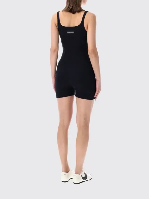 MARINE SERRE Stretch Cotton Blend Jumpsuit