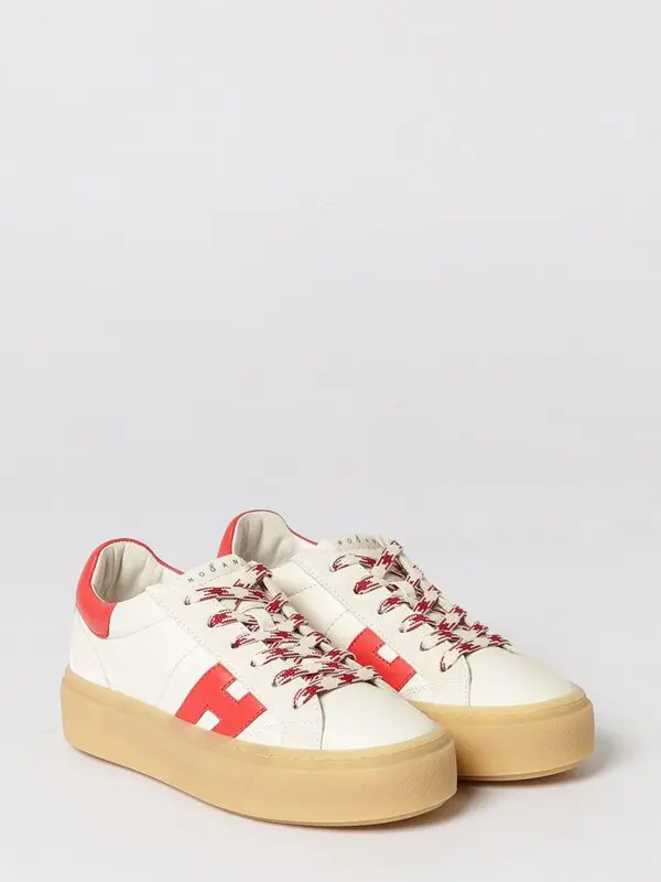 Hogan Crosswind Leather Sneakers