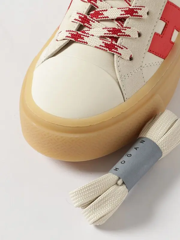 Hogan Crosswind Leather Sneakers