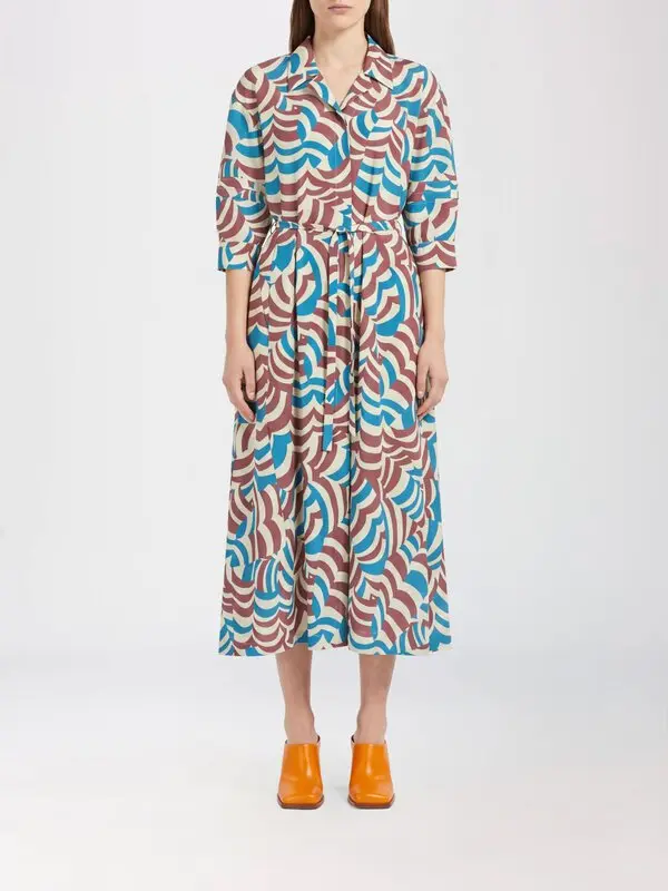 Marni Printed Shirt Dress
