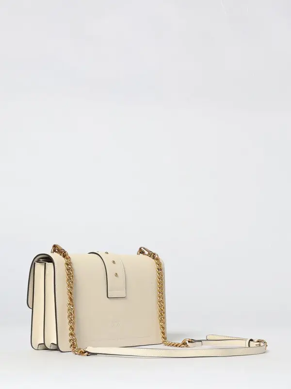 Pinko Chain Crossbody Bag - White