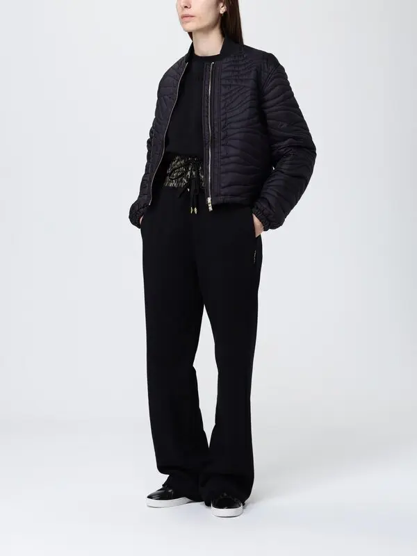 Just Cavalli Quilted Bomber Jacket