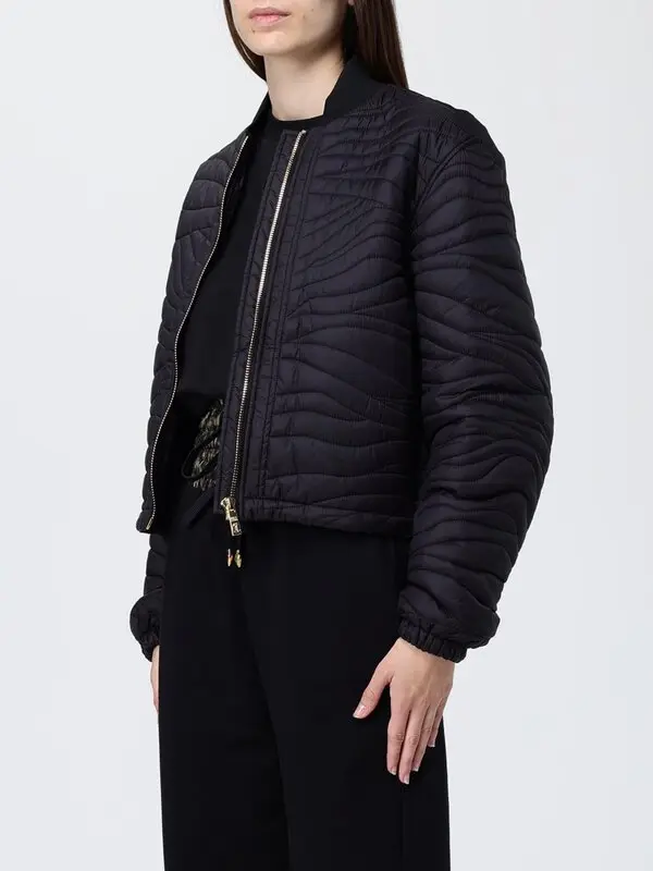 Just Cavalli Quilted Bomber Jacket