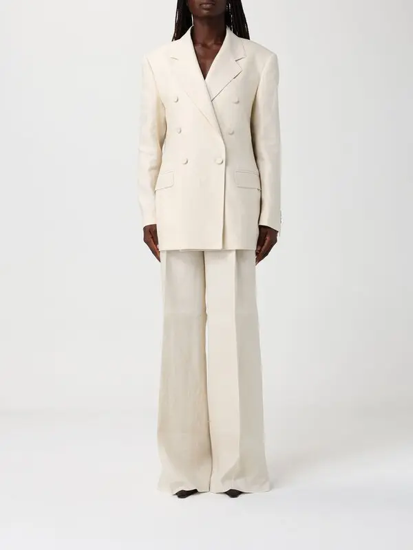 Tagliatore Double-breasted Linen Blend Suit