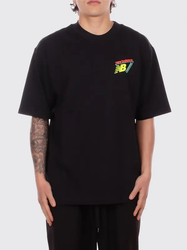 NEW BALANCE Printed Cotton T-shirt