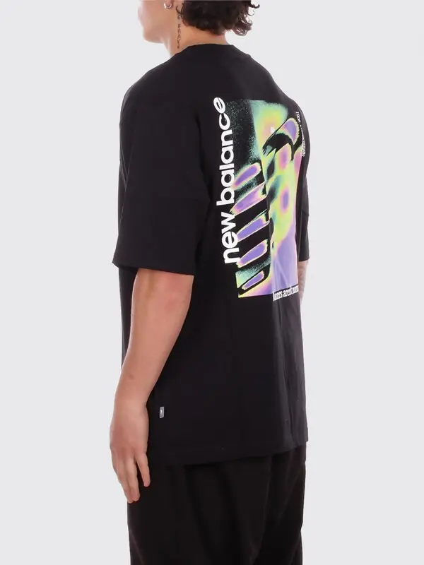 NEW BALANCE Printed Cotton T-shirt