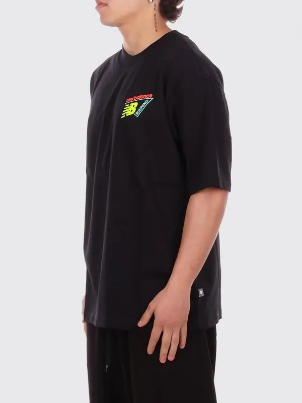 NEW BALANCE Printed Cotton T-shirt