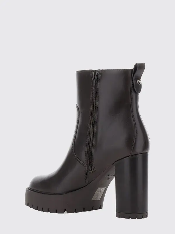 Pinko Flat Ankle Boots Colour - Brown
