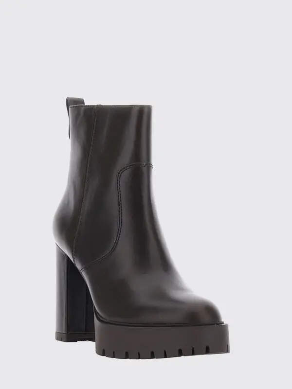 Pinko Flat Ankle Boots Colour - Brown
