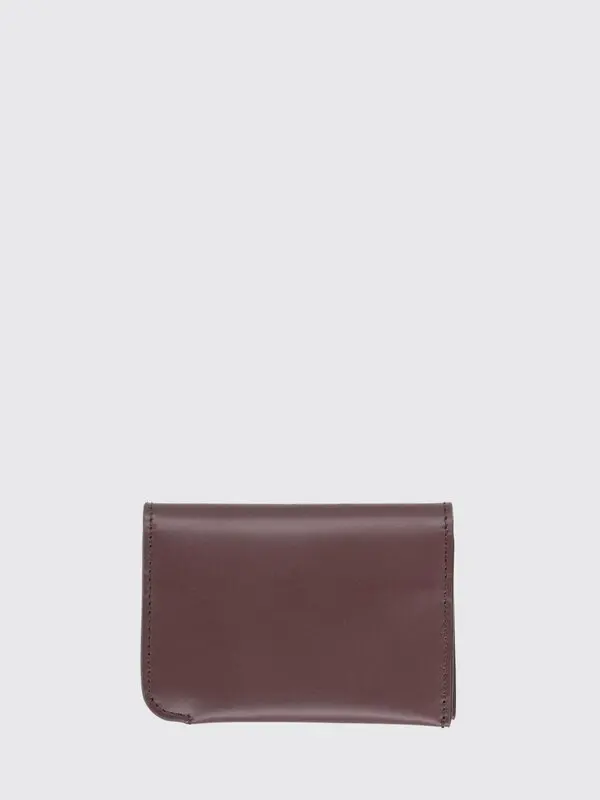 Jacquemus Leather Bifold Card Holder With Front Embossed Logo