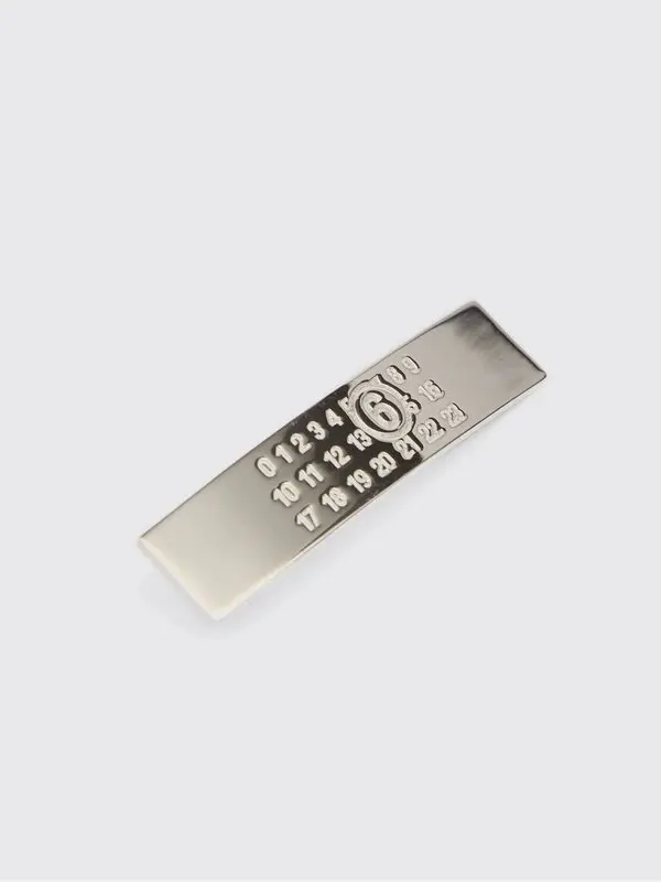 MAISON MARGIELA Brass Hair Clip - Silver