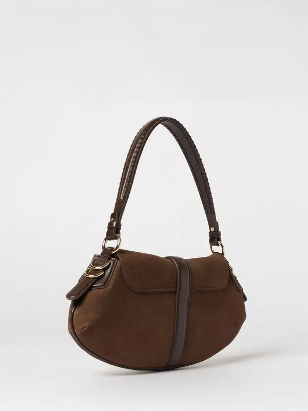 GANNI B-kat Bag In Recycled Suede