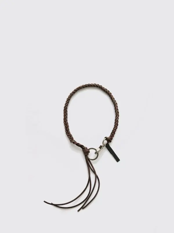 Our Legacy Braided Leather Rope Necklace