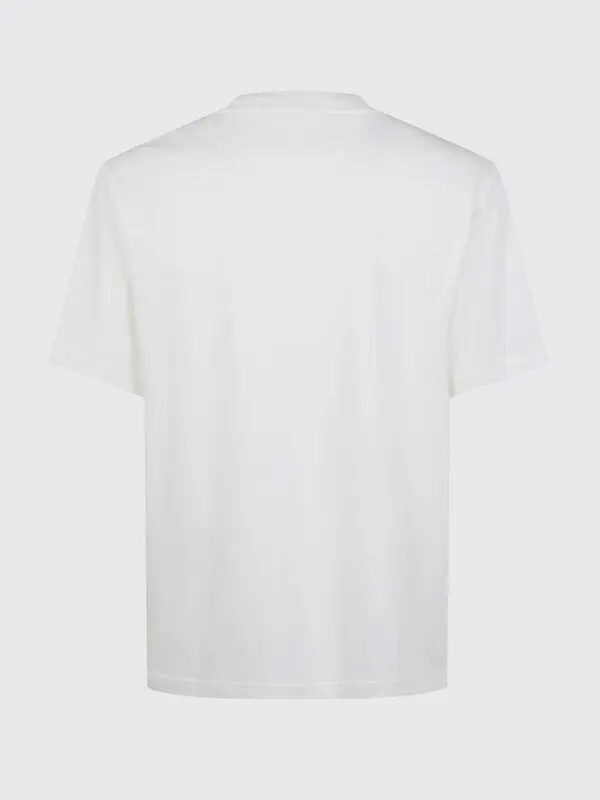 Fred Perry Cotton T-shirt With Patch Pocket And Embroidered Logo - White