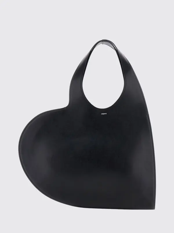 Coperni Heart Smooth Leather Heart-shaped Shoulder Bag With Double Handle