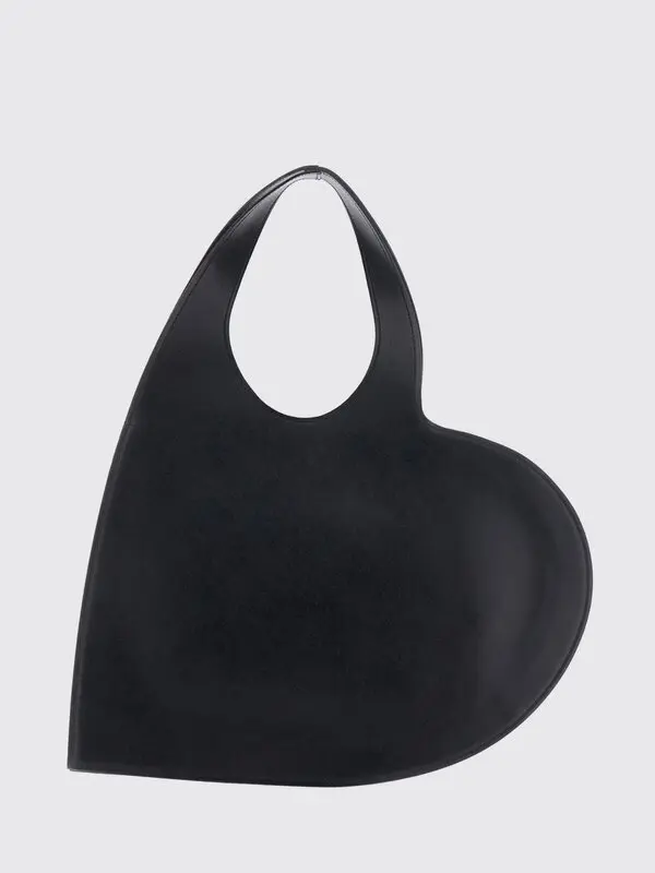 Coperni Heart Smooth Leather Heart-shaped Shoulder Bag With Double Handle